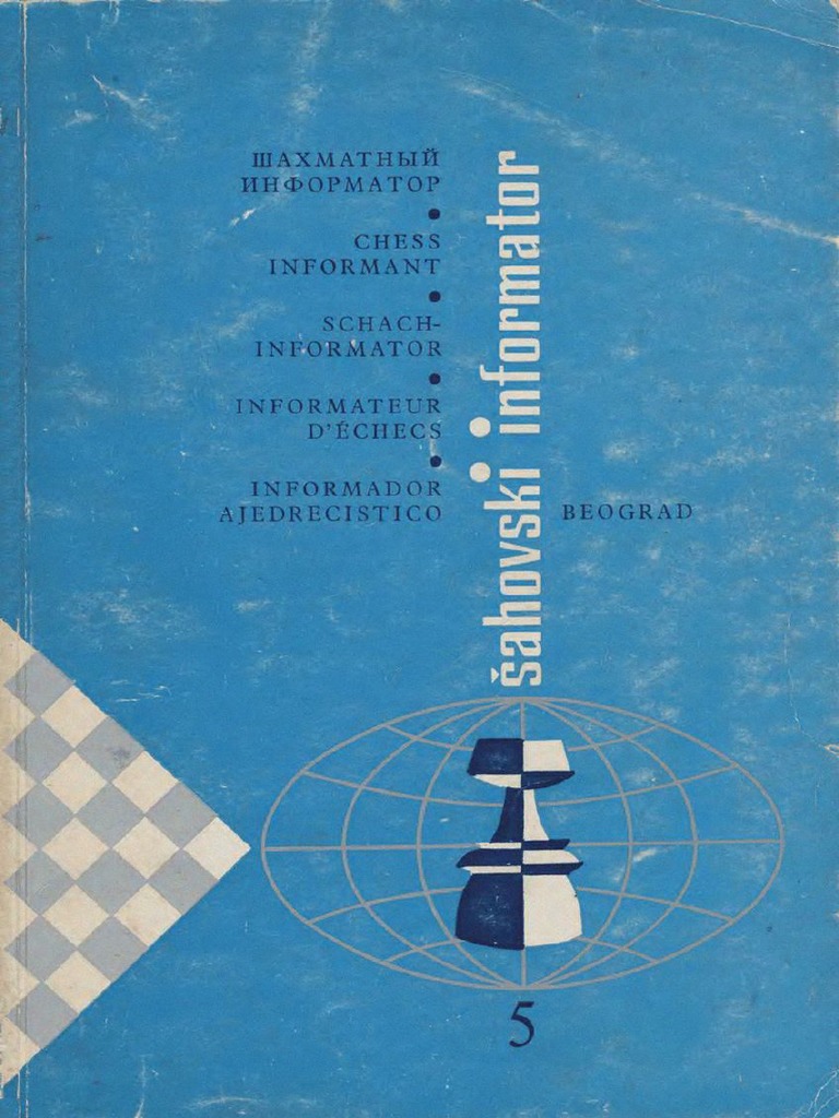 Chess Informant No. 05 | PDF