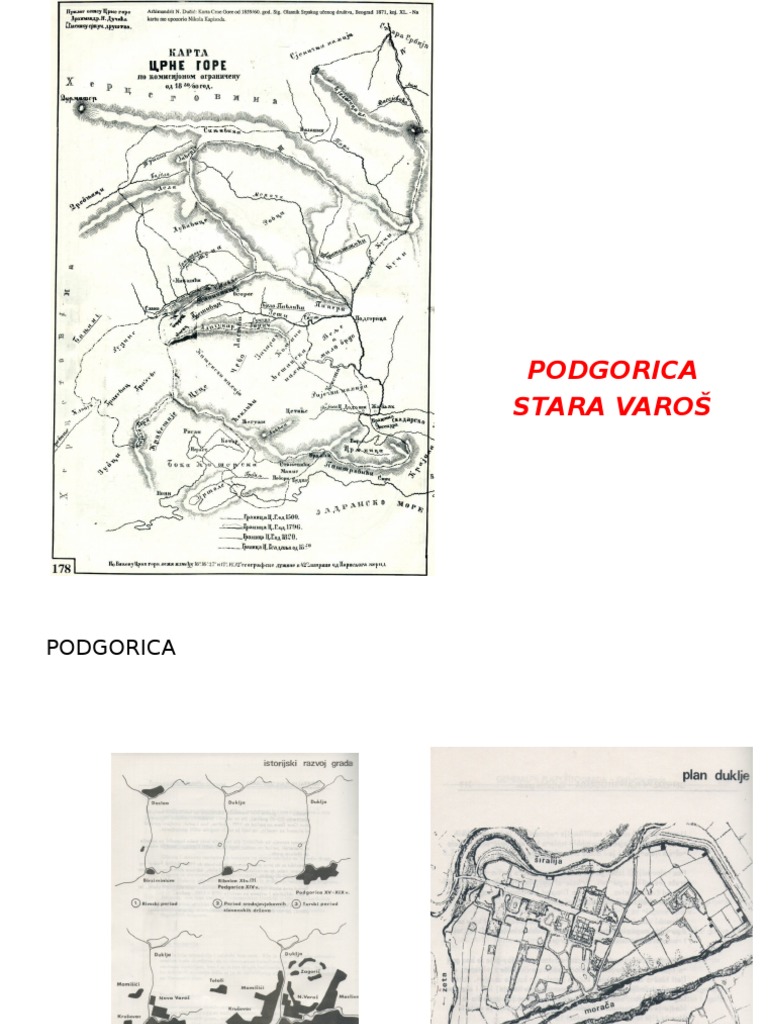 Podgorica Stara Varos | PDF