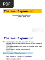 Linear Expansion Problems and Solutions | PDF | Materials | Physics