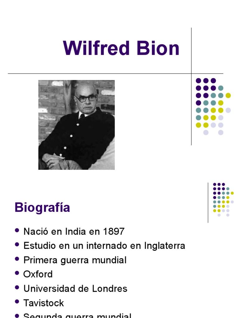 Wilfred Bion | PDF
