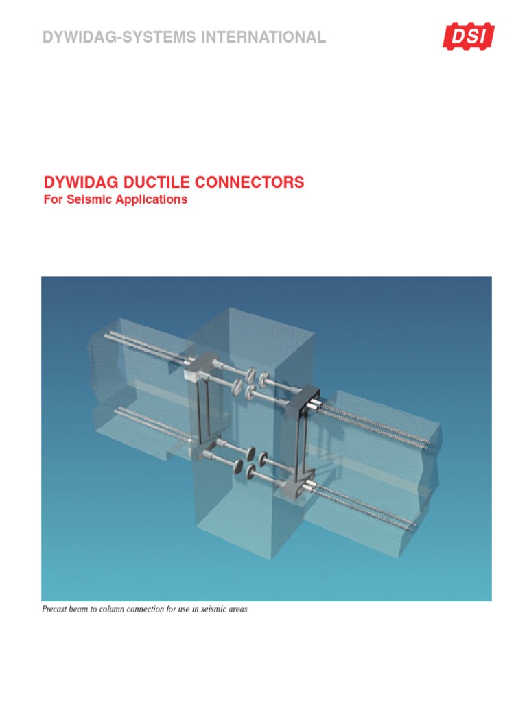 DSI-USA DYWIDAG Ductile Connectors Us | PDF | Precast Concrete | Industries
