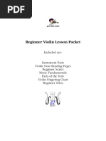 Suzuki Violin 12-Week Lesson Plan KC-MMTC | PDF | Violin | Music Education