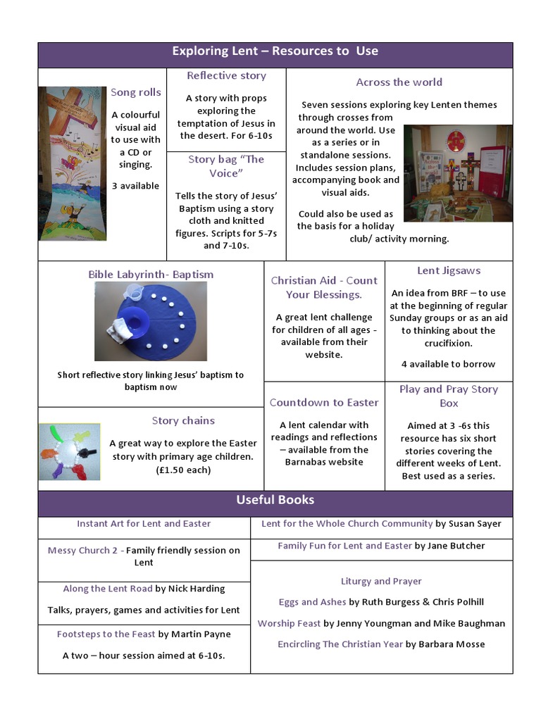 Exploring Lent | PDF | Religion & Spirituality