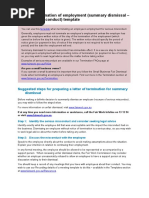 NTE Guidelines and Sample Templates | PDF | Employment | Labour Law