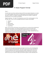 TV News Script Format | PDF | Politics Of India
