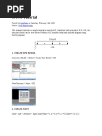 Sacs Manual - Sacv IV | PDF | Cartesian Coordinate System | Beam ...