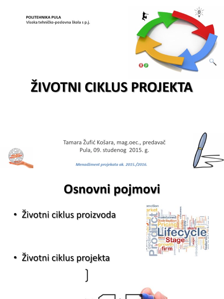 Zivotni Ciklus Projekta | PDF