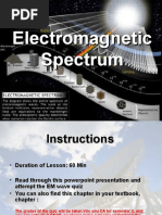 Sci 10 PPT - em Waves | PDF | Electromagnetic Spectrum | Infrared