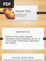 Understanding Report Texts | PDF | Thanksgiving | Information