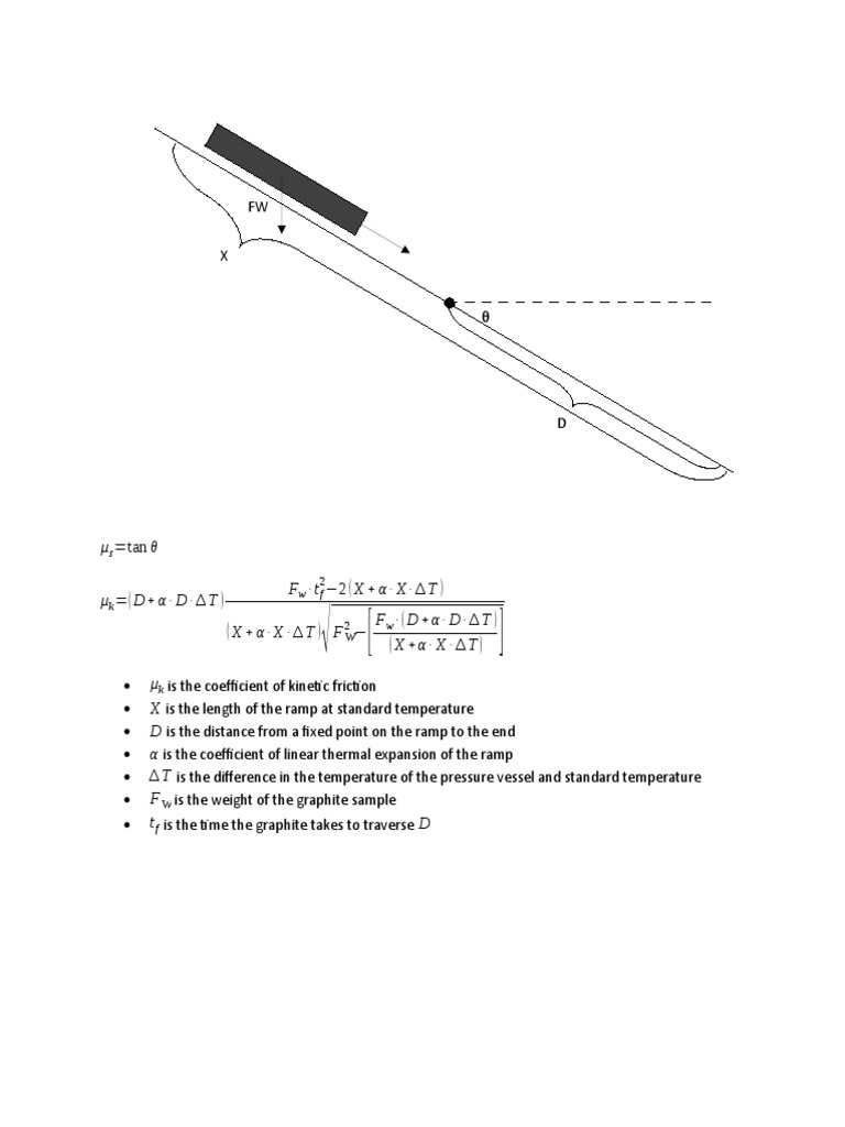 Kinetic Friction and Ramp Dynamics | PDF