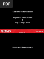 Schlumberger Cement Log Evaluation | PDF | Ultrasound | Materials