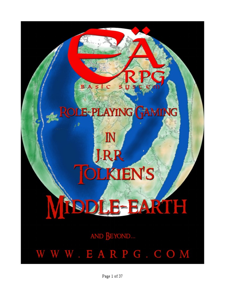 Ea RPGS Basic System GM Guidebook 20110728k | PDF | Elf (Middle Earth ...