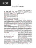 Armenian Alphabet | PDF | Punctuation | Armenia