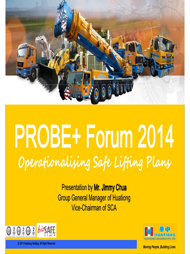 Safe Lifting Plan Essentials | PDF | Crane (Machine) | Elevator