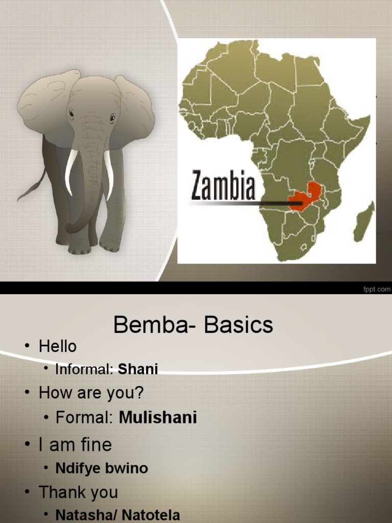Bemba | PDF