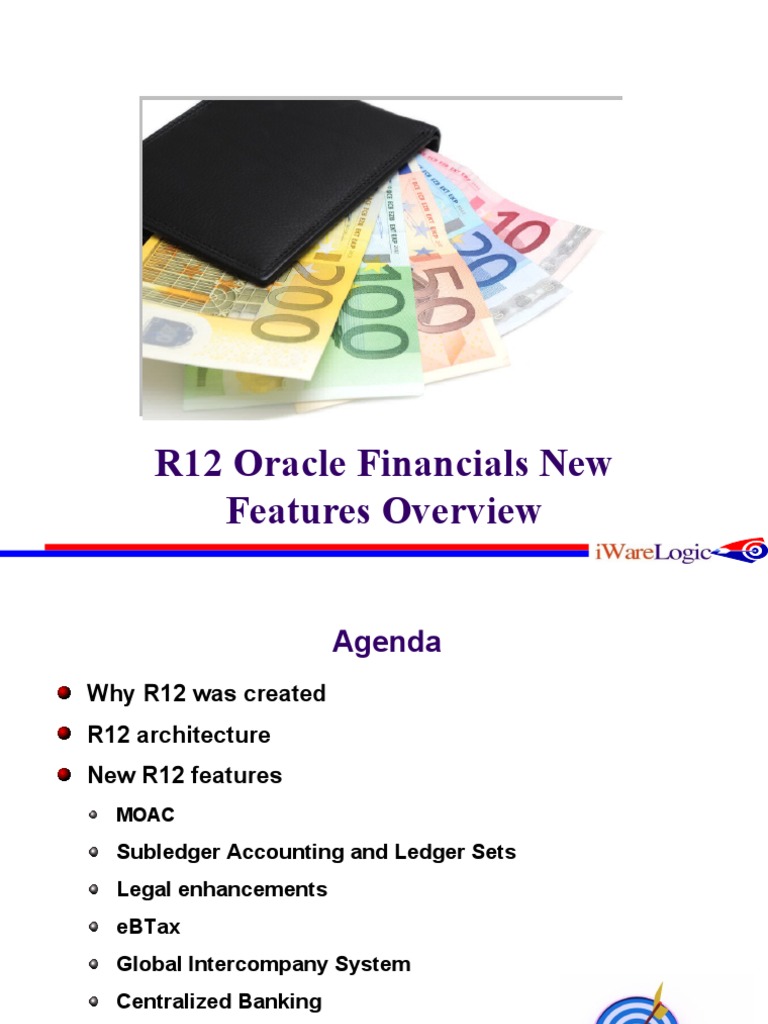 R12 Oracle Financials Features Overview | PDF | Application Programming ...
