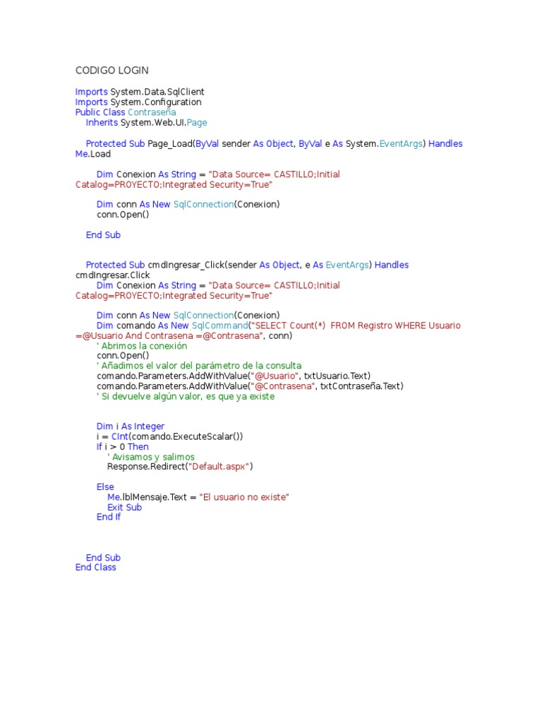 Todo Codigo para SQL Server y | PDF | Gestión de tecnología de la ...