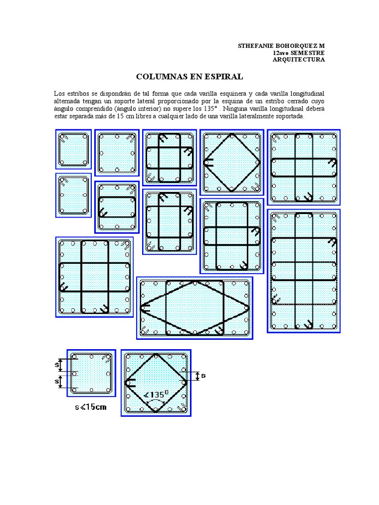 Columnas en Espiral | PDF | Ingeniería de Edificación | Ingeniería ...