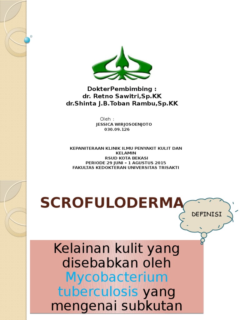 Skrofuloderma: Gejala dan Penanganan | PDF | Pengembangan Diri ...