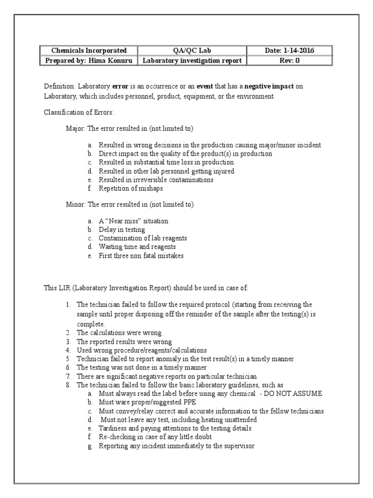 Lir | PDF | Laboratories | Business