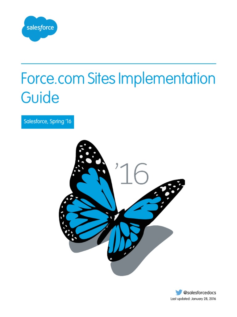 Salesforce Platform Portal Implementation Guide | PDF | Salesforce.Com ...