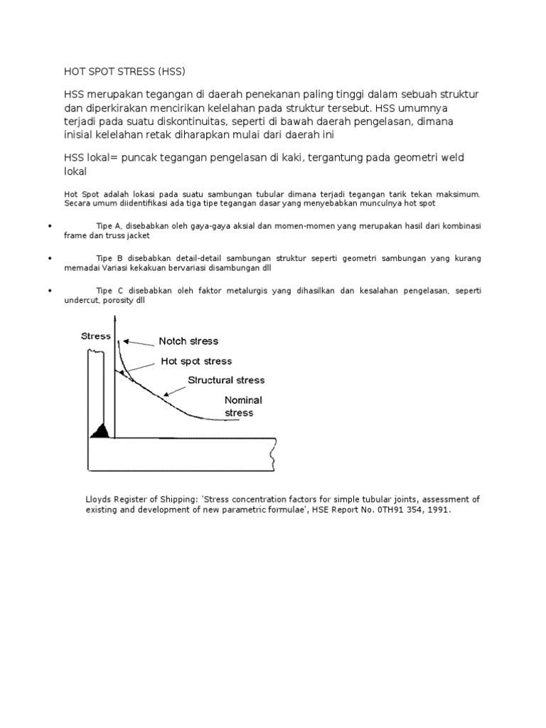 Hot Spot Stress | PDF | Teknologi & Rekayasa