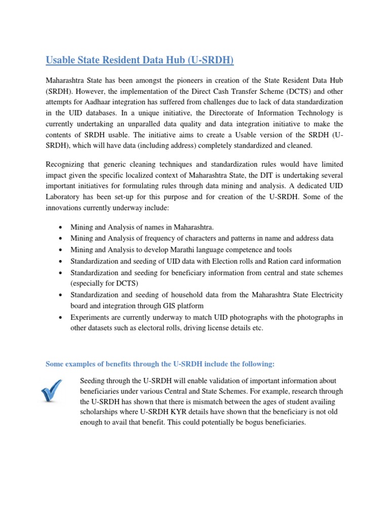 U SRDH - Write Up | PDF | Standardization | Computing