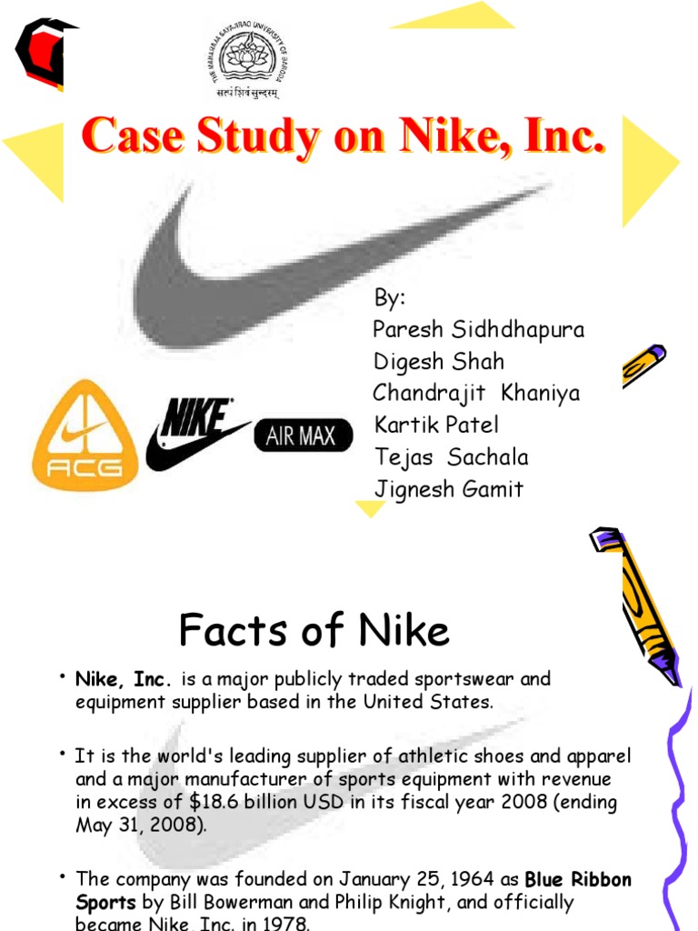 Case Study On Nike, Inc | PDF | Nike | Marketing