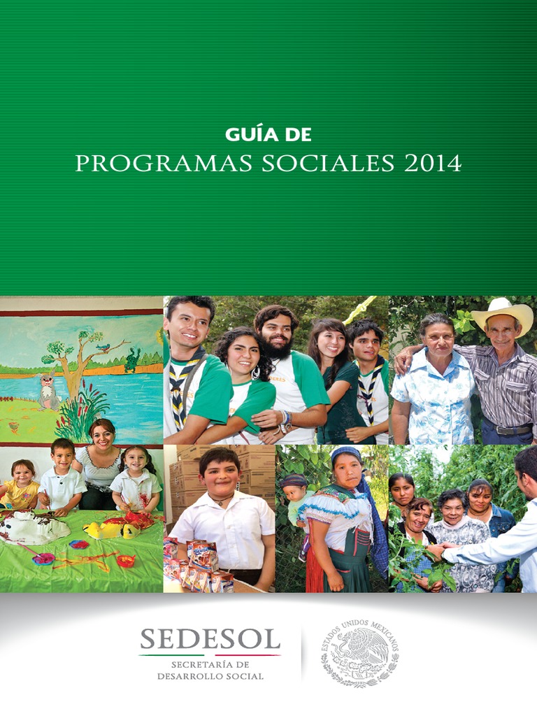 Guia de Programas Sociales 2014 | PDF