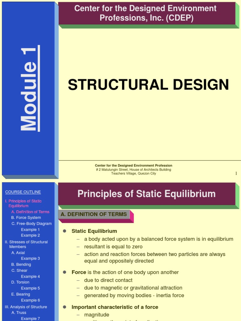 Structural Design | PDF | Bending | Stress (Mechanics)