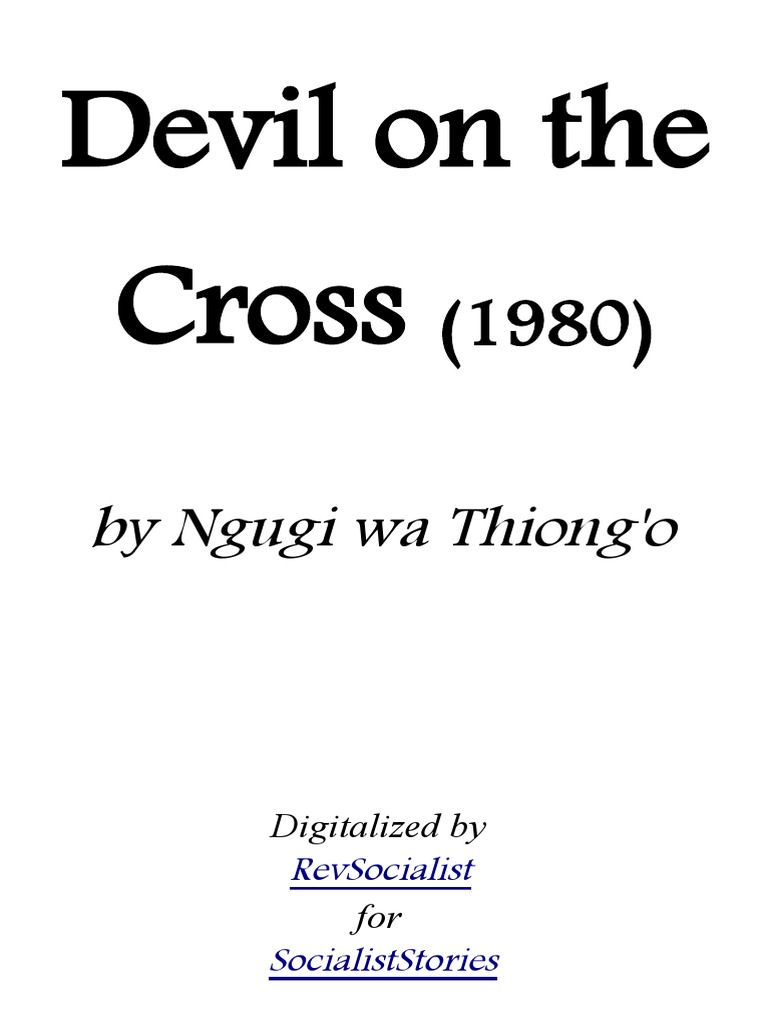 Devil On The Cross | PDF | African Literature | Kenya