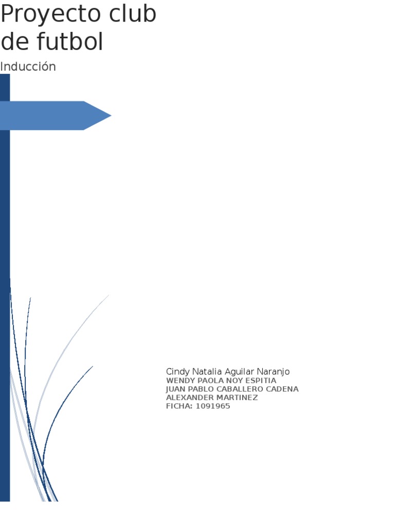 Proyecto Club de Futbol | PDF