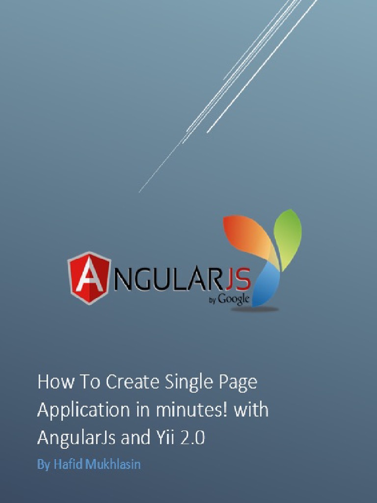 Angular1 Yii2 | PDF | Angular Js | Bootstrap (Front End Framework)