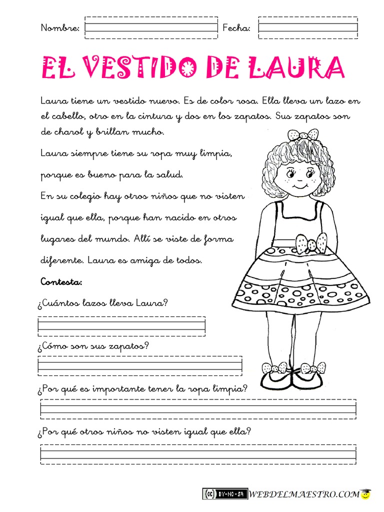 Lectura Vestido de Laura