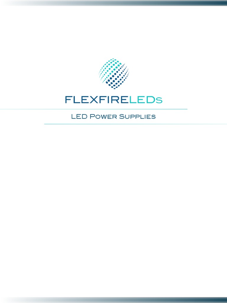 LED Driver and Power Supply Guide | PDF | Power Supply | Amplifier