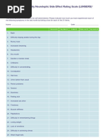 Glasgow Antipsychotic Side-effect Scale | PDF | Antipsychotic | Drugs ...