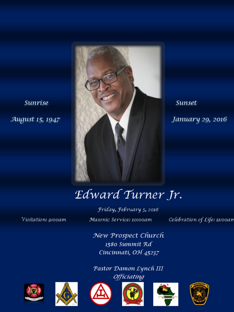 Edward Turner, Jr. Obituary | Religion And Belief | Religion & Spirituality