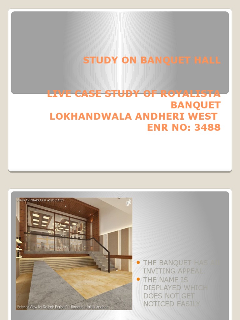 Royalista Banquet Hall Case Study | PDF