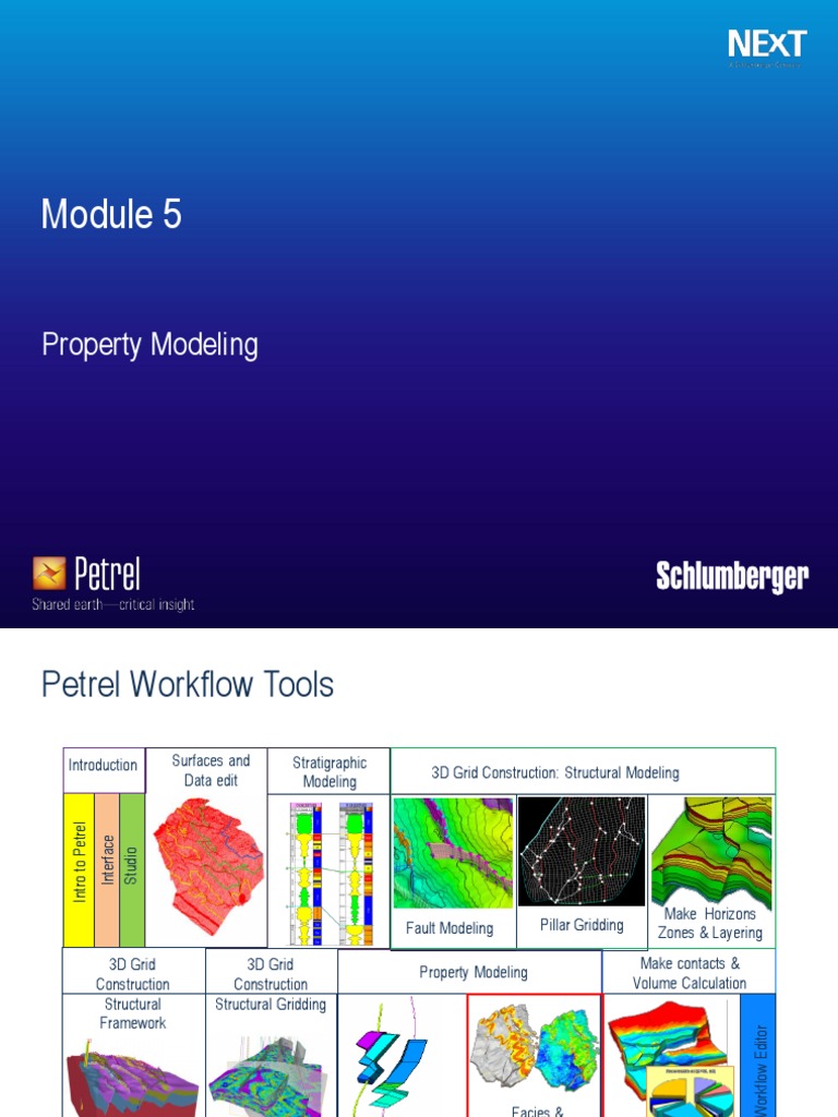 Facies Modeling Techniques in Petrel | PDF