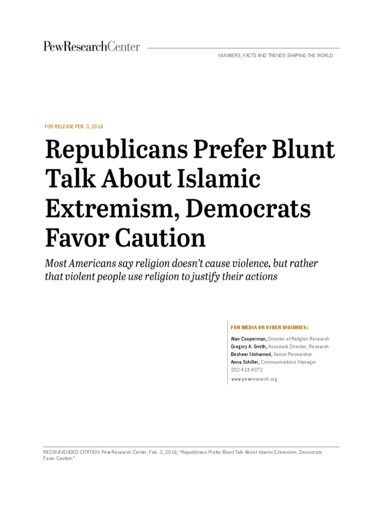 PF 2016-02-03 IslamPF - 2016-02-03 - Islam-Politics - FINAL - Pdf ...