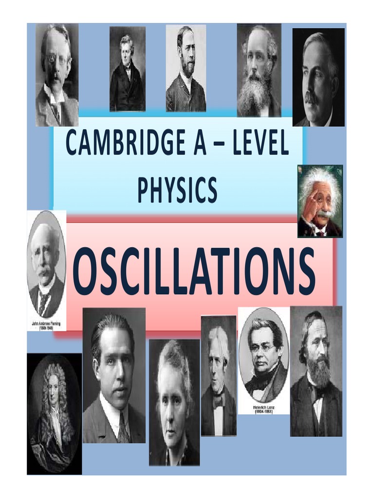 Chapter 13 Oscillations | PDF | Resonance | Oscillation