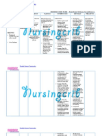 Nursing Care Plan For Overflow Urinary Incontinence NCP | PDF | Urinary ...