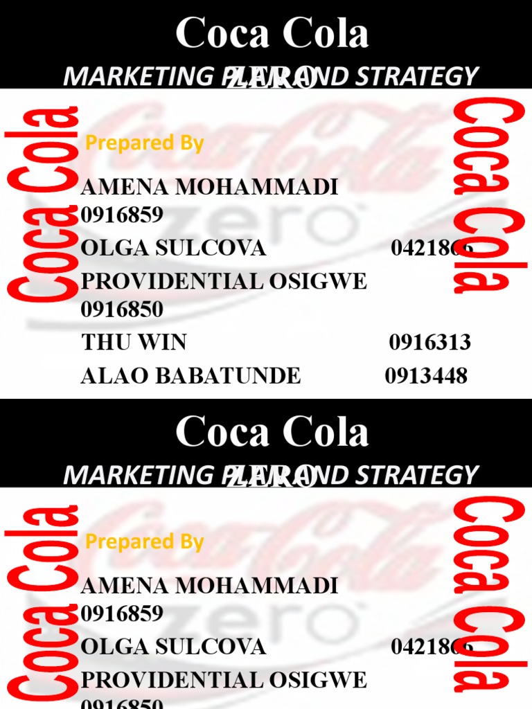 Marketing Plan and Strategy: Prepared by | Download Free PDF | Drink ...