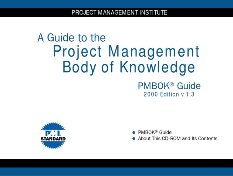 A Guide To The: Project Management Body of Knowledge | PDF