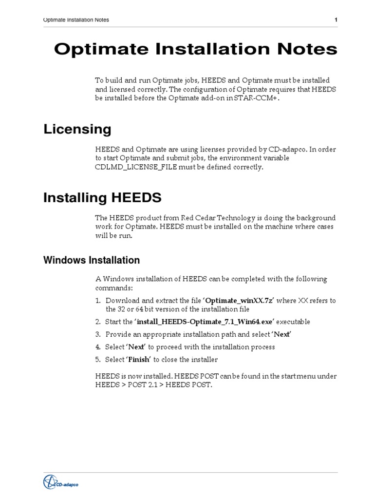 Installation Notes | PDF | Installation (Computer Programs) | Command ...