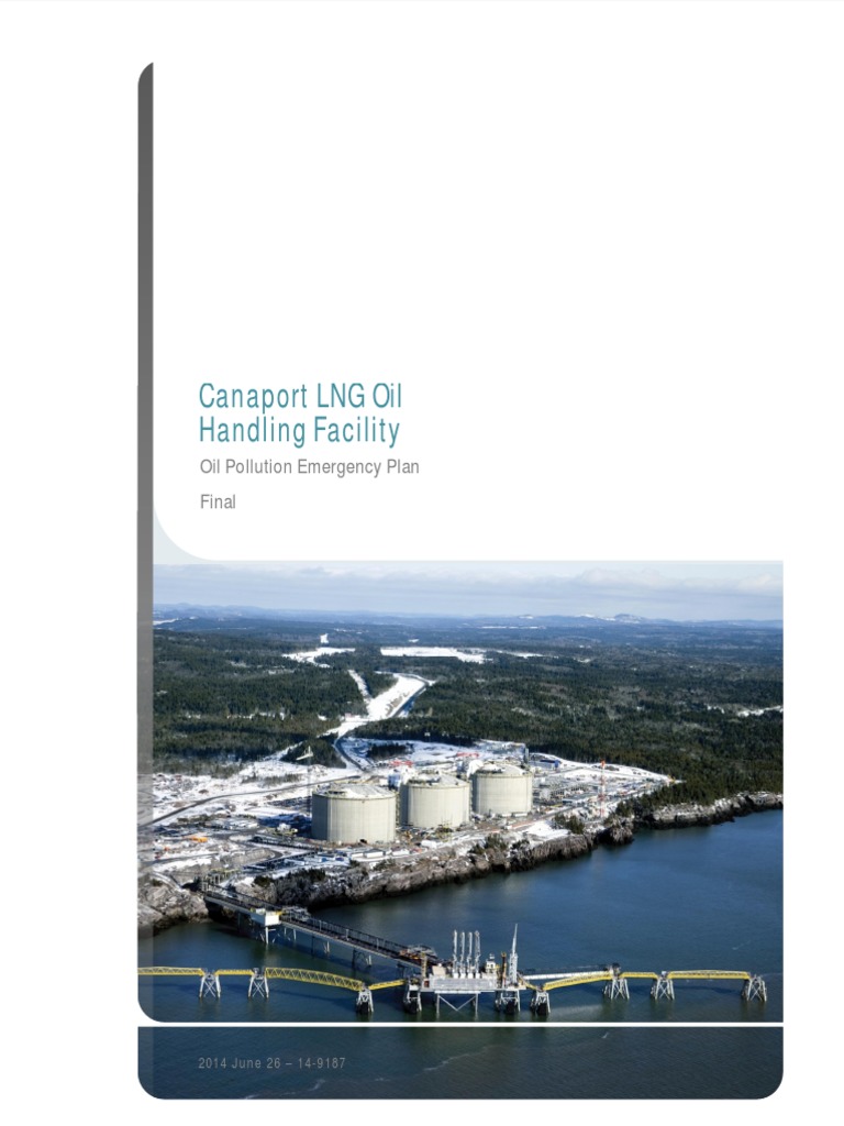Canaport LNG Oil Handling Facility: Oil Pollution Emergency Plan Final ...