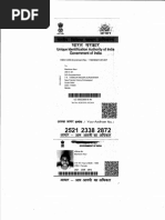 Pancard Back Side | PDF