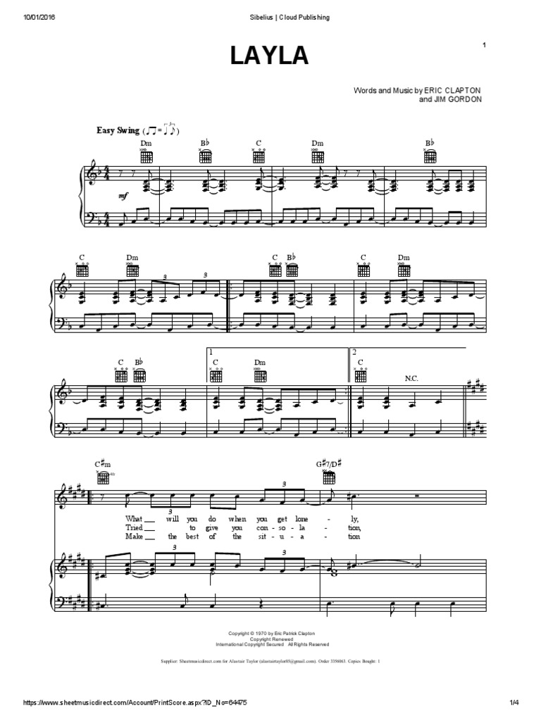 Layla | PDF | Song Recordings Produced | Songs Written