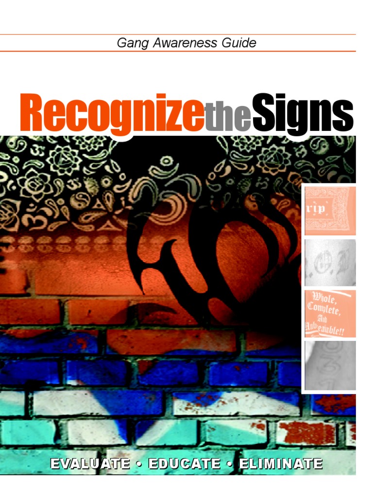 Gang Awareness Guide | PDF