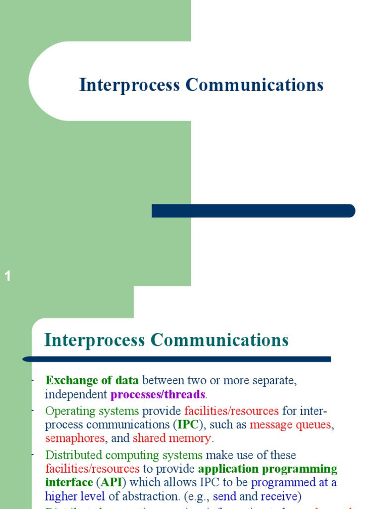 IPC | PDF | Hypertext Transfer Protocol | Web Server